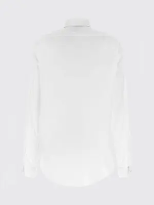 TOM FORD Elegant Cotton Poplin Shirt With Pintucked Plastron - White