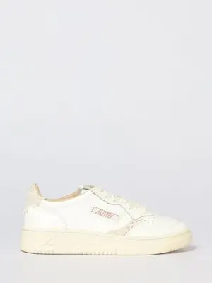 AUTRY Autry Medalist Low Leather Sneakers With Lace Detailing Black