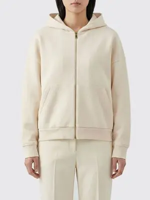 Fabiana Filippi Modal And Cashmere Blend Zip-up Hoodie