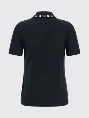 Fabiana Filippi Embellished Collar Polo Shirt - Blue
