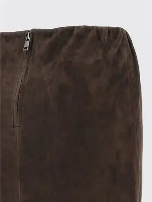 ROTATE BY BIRGER CHRISTENSEN Suede Mini Skirt - Brown