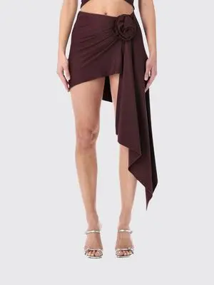 Magda Butrym Mini Skirt With Draped Detail