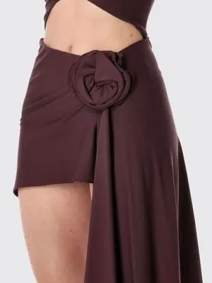 Magda Butrym Mini Skirt With Draped Detail