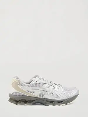 Asics Lace-up Athletic Sneakers - Silver