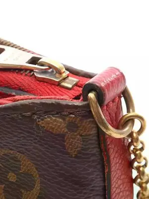 LOUIS VUITTON 2015 Pallas Monogram Chain-strap Shoulder Bag - Brown