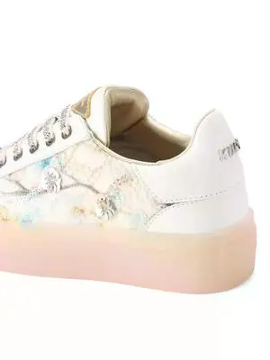 Kurt Geiger Crystal-embellished Sneakers