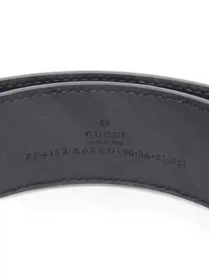 Gucci 2020s Interlocking G Leather Belt