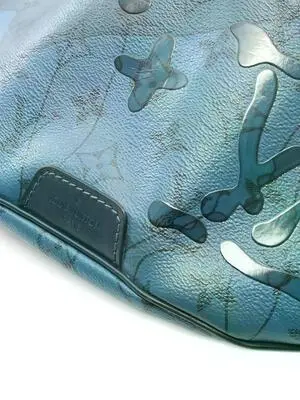 LOUIS VUITTON Discovery Monogram Aqua Garden Belt Bag - Blue