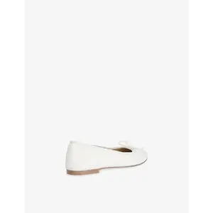 DUNE Leather Ballet Flats