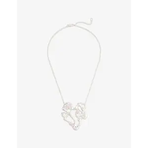 STEFF ELEOFF Elixir Heart 925 Sterling Pendant Necklace - Silver