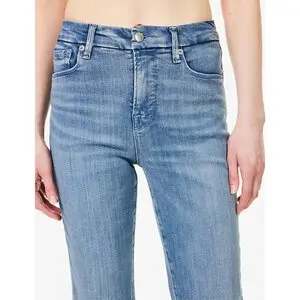 Good American Good Legs Flared Denim Jeans