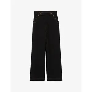 Claudie Pierlot Contrast Stitching Jeans For Women