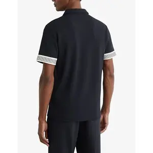 REISS Bruno Half-zip Stretch-woven Polo Shirt