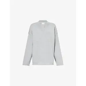 Dissh Oversized V-neck Merino Wool-blend Jumper