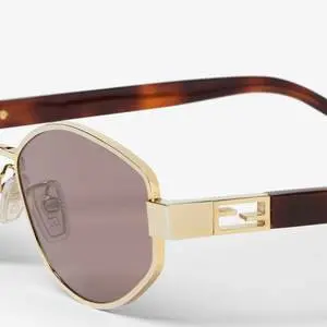 Fendi Oval Baguette Sunglasses