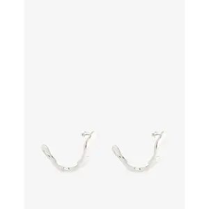 STEFF ELEOFF Drip 925 Sterling Hoop Earrings