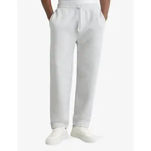 REISS Tanner Drawstring-waist Cotton-blend Jogging Bottoms