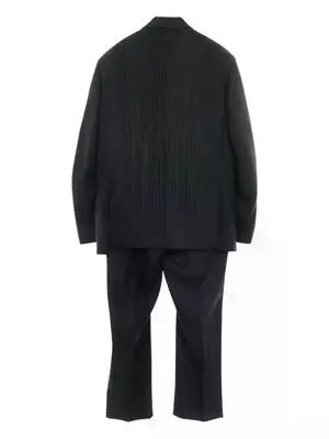 LOUIS VUITTON 2000s Stripe Single Breasted Suit