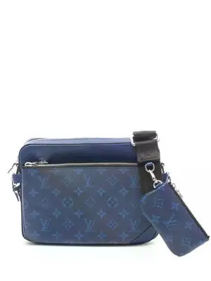 LOUIS VUITTON 2010s Trio Messenger Bag - Blue