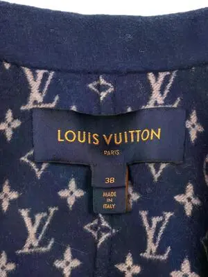 LOUIS VUITTON 2010 Monogram Wool Coat