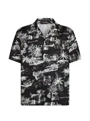 Karl Lagerfeld Vacances Print Shirt