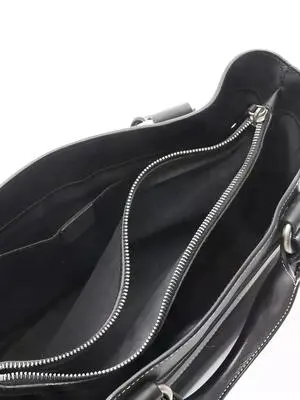 Celine 2010s Boogie Leather Tote Bag - Black