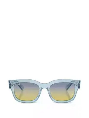 Ray-ban X Scuderia Ferrari Square-frame Sunglasses - Blue