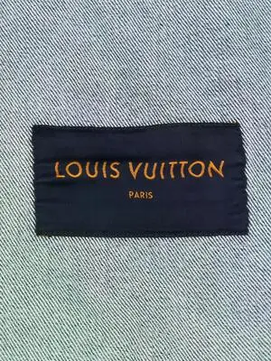 LOUIS VUITTON Monogram-pattern Denim Jacket