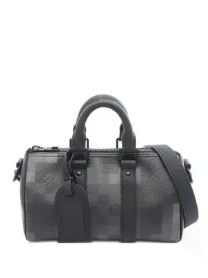 LOUIS VUITTON 2021 25 Keepall Bandouliere Tote - Grey