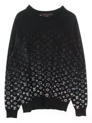 LOUIS VUITTON 2010's Monogram Gradient Knit Sweater