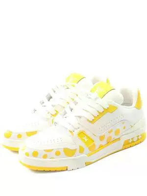 LOUIS VUITTON Yayoi Kusama Infinity Dot Sneakers - White