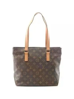 LOUIS VUITTON 2003 Cabas Piano Monogram Shoulder Bag