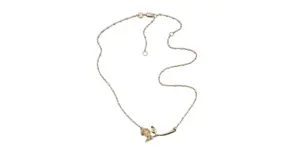 Jennifer Zeuner Jewelry Dora Rose Pendant Necklace - One-color