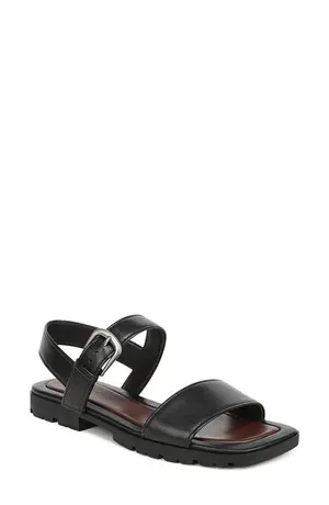 Vince Vega Ankle Strap Sandal - Black