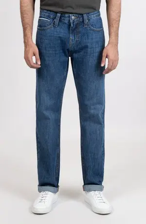BRISK Slim Straight Selvedge Jeans