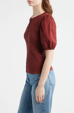 Paige Brandy Puff Sleeve Shirt