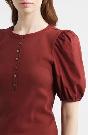 Paige Brandy Puff Sleeve Shirt