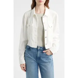 Paige Pacey Crop Denim Jacket