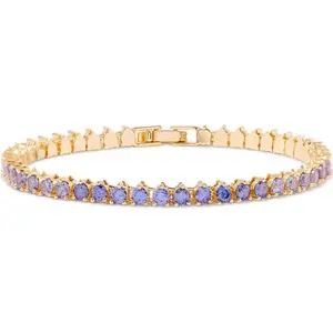 BROOK & YORK Isabella Birthstone Tennis Bracelet Gold-june