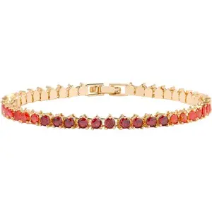 BROOK & YORK Isabella Birthstone Tennis Bracelet - Goldan