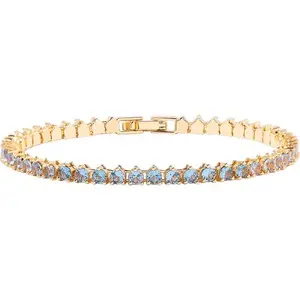 BROOK & YORK Isabella Birthstone Tennis Bracelet - Goldarch