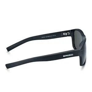 BREED Astor Polarized Sunglasses - Black/green