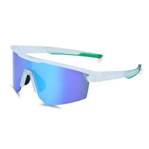 BREED Nyxon Shield Sunglasses - White/blue
