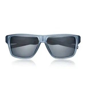BREED Axion Polarized Square Frame Sunglasses - Grey/grey
