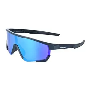 BREED Vega Polarized Sunglasses - Black/blue