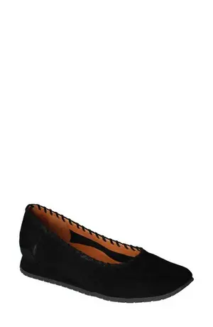 L'AMOUR DES PIEDS Tiffanie Flat - Black