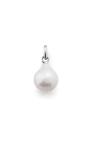 Monica Vinader Baroque Pearl Pendant - Sterling Silver/pearl