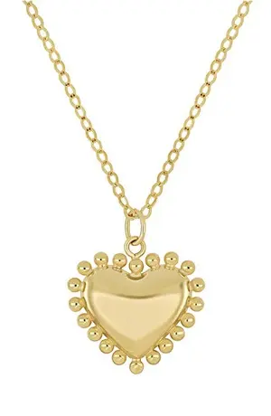 Bony Levy 14k Gold Heart Pendant Necklace - 14ky
