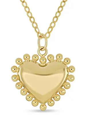 Bony Levy 14k Gold Heart Pendant Necklace