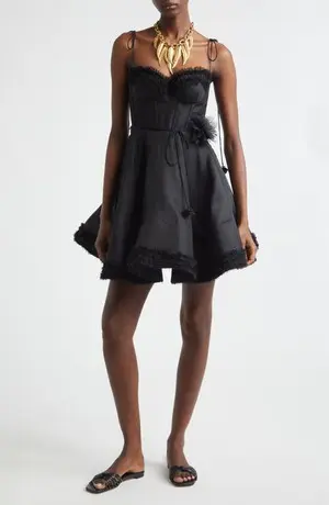Zimmermann Tie Detailed Cocktail Dresses